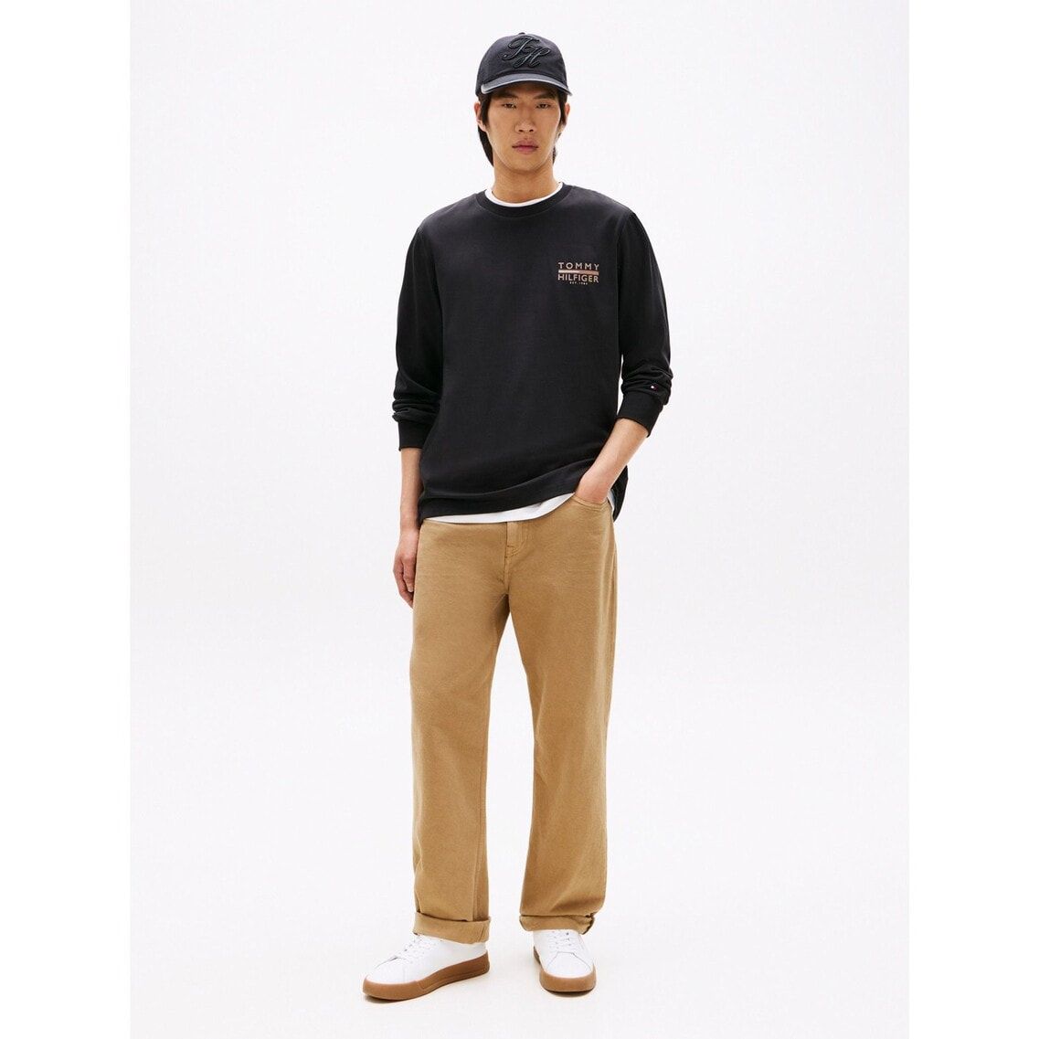 アイコンインターロックロングスリーブTシャツ | トミー ヒルフィガー